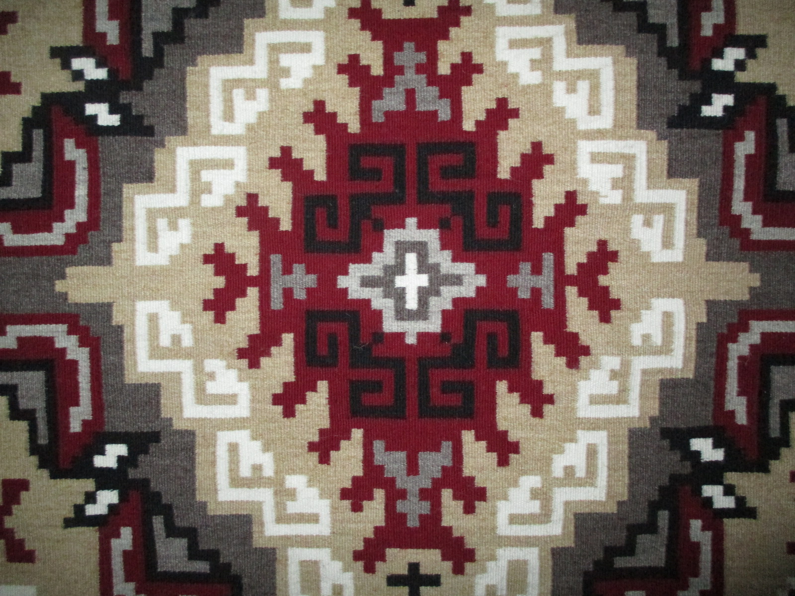 Ganado Rug by Peggy Toney - Navajo Weaving - Navajo Ganado Rug